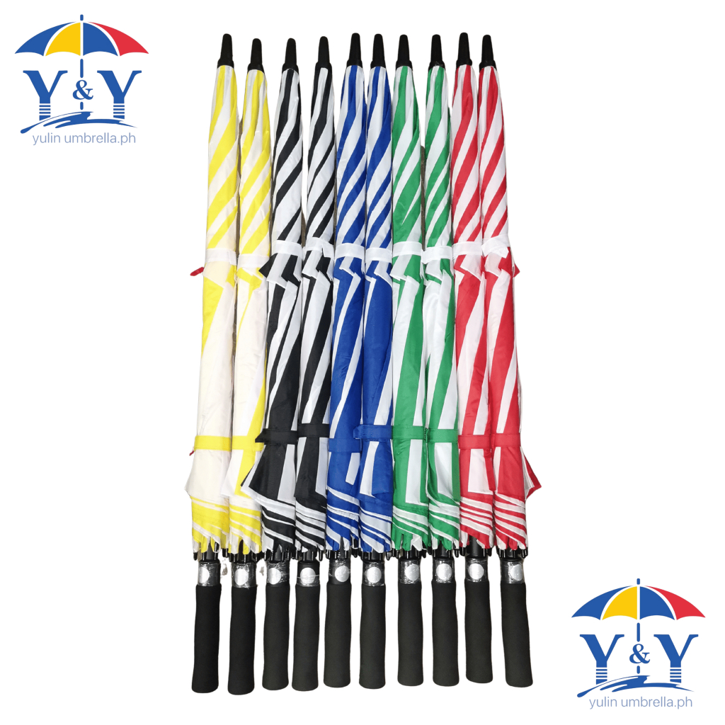 YO 30inches Windproof Golf Umbrella Combination Double Canopy Parasol ...