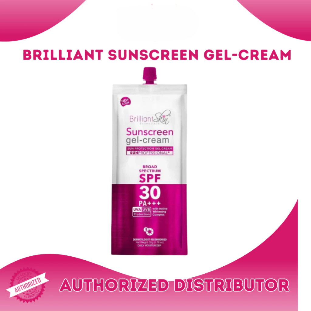 BUY1 TAKE3 Brilliant Skin SUNSCREEN GEL CREAM 50g SPF30 50g Sun Protection | Shopee Philippines