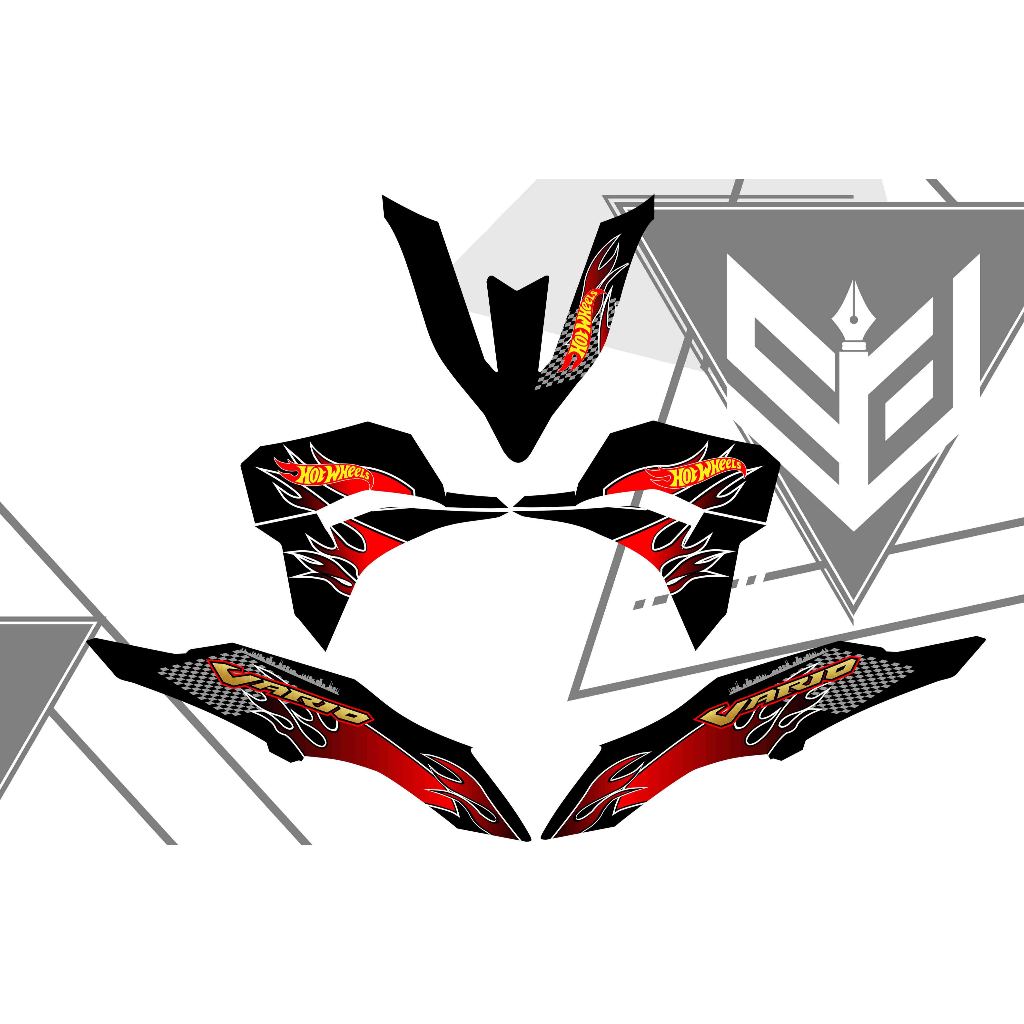 Honda Click V3 HOT WHEELS Decals | Shopee Philippines