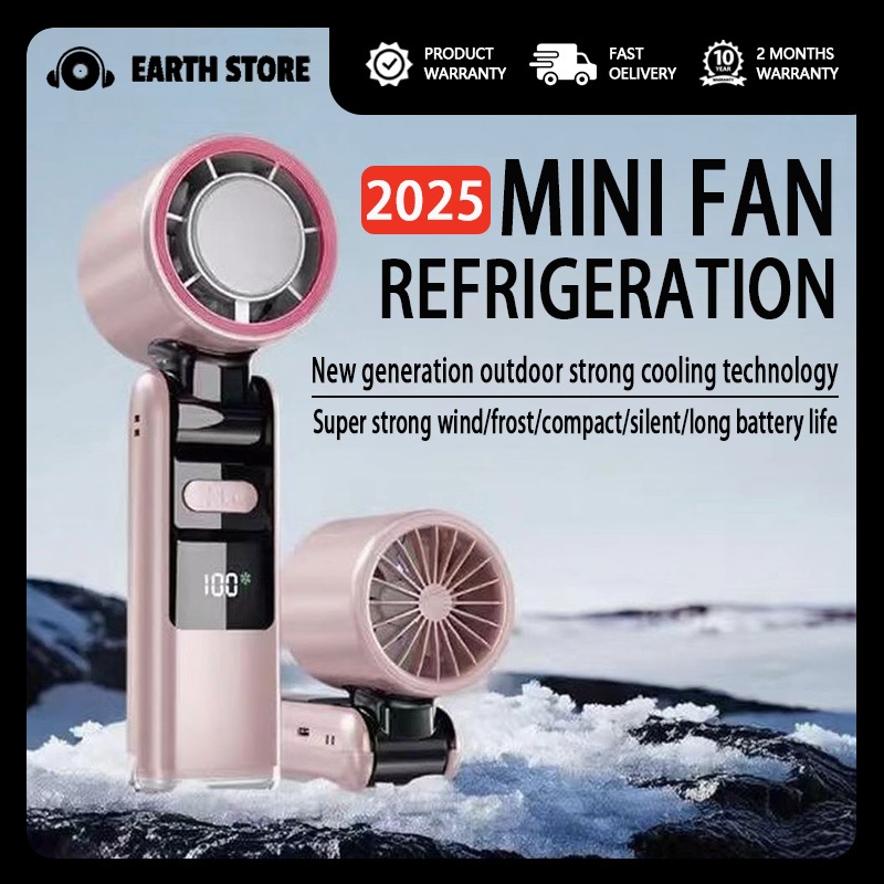 K801 portable cooling fan speed turbo mini fan 4000mAh battery, with ...