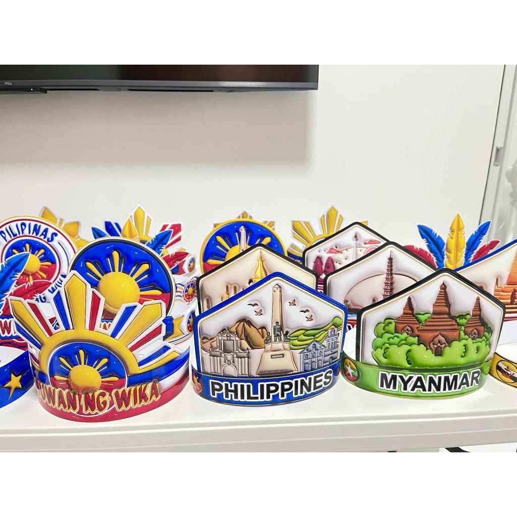 UN HEADRESS LAMINATED ASEAN UNITED NATION HEAD DRESS | Shopee Philippines
