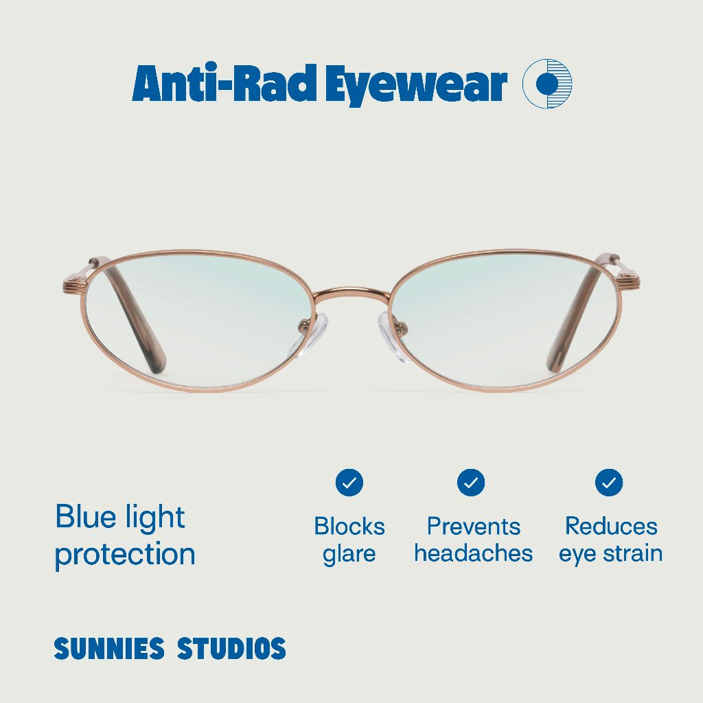 Sunnies Studios Anti-Rad Eyewear Marshall (Non-graded Anti-Radiation ...