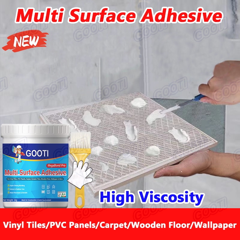 Multi Surface Adhesive For Vinyl Tiles PVC Panels Carpet Ceramic Tiles ...
