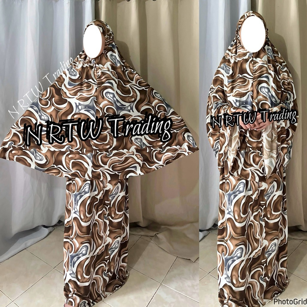 Prayer dress mokna set | Muslim Prayer Dress | Shopee Philippines