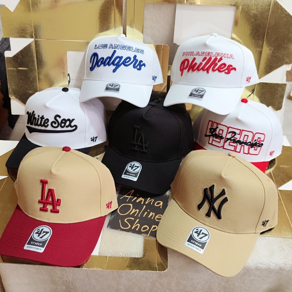 ORIGINAL 47 Brand AFRAME cap assorted snapback | Shopee Philippines