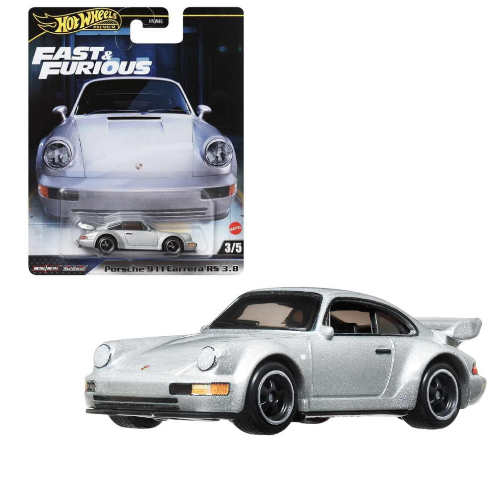 Hot Wheels 1/64 Scale Premium Fast & Furious Porsche 911 Carrera RS 3.8 ...