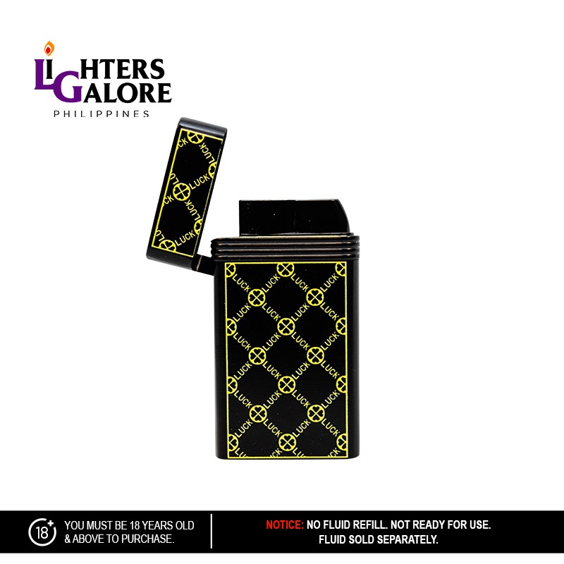 Lighters Galore - Redflame 180 (Lucky Clover, Triangle Design Black ...
