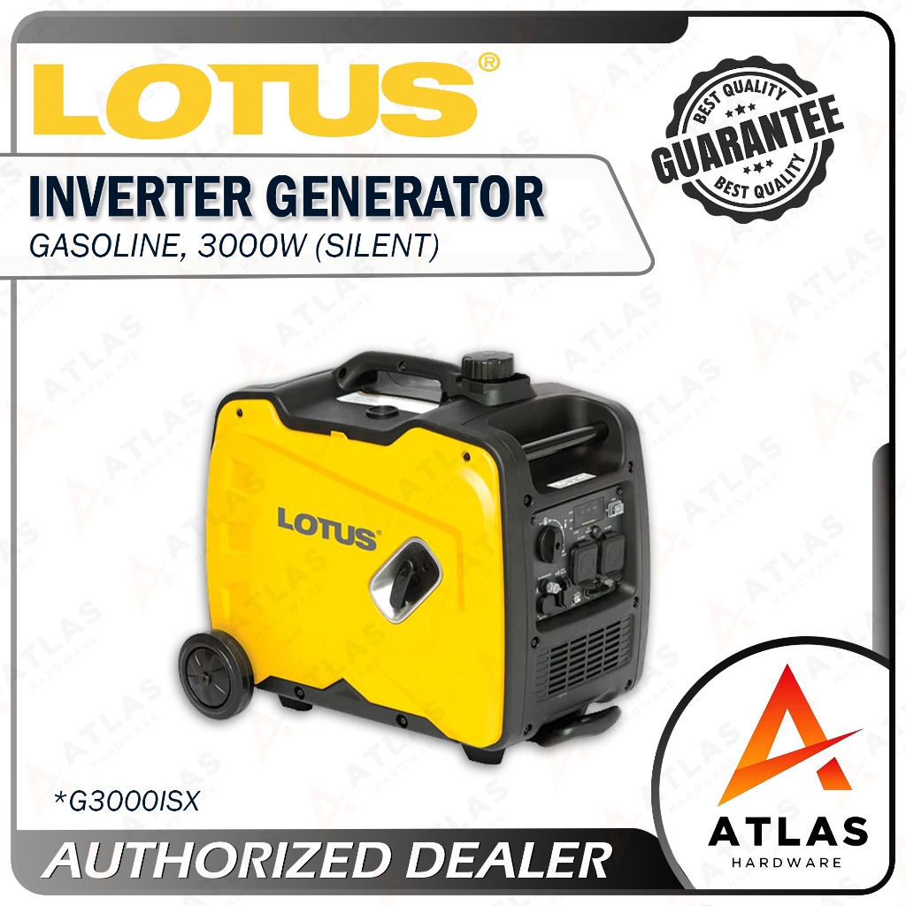 Lotus Gas Inverter Generator Set (SILENT) G3000ISX / G3000i-SX | Shopee ...