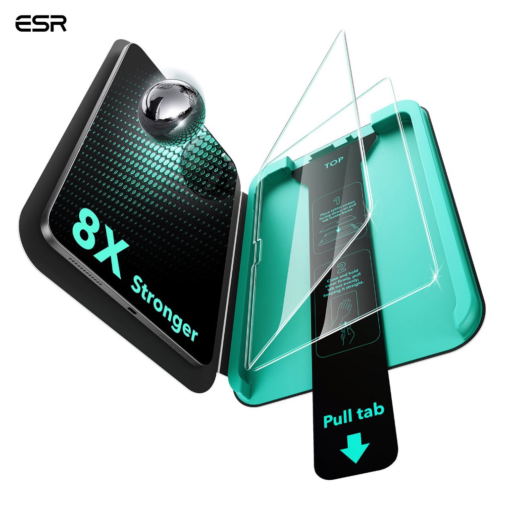 ESR UltraFit Armorite Screen Protector, Compatible with iPad | Shopee ...