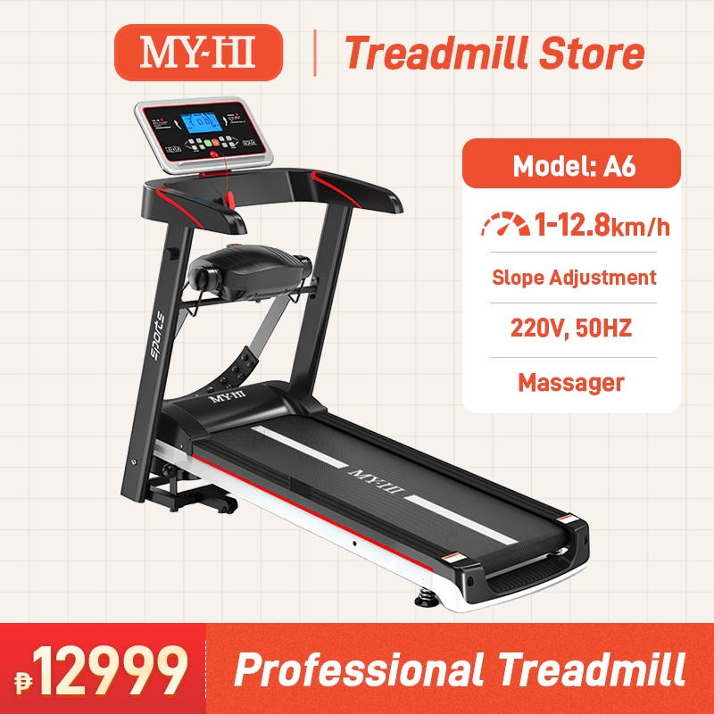 MY-HI Treadmill A6 5HP 1-12.8km/h Electric Treadmill Professional Home ...