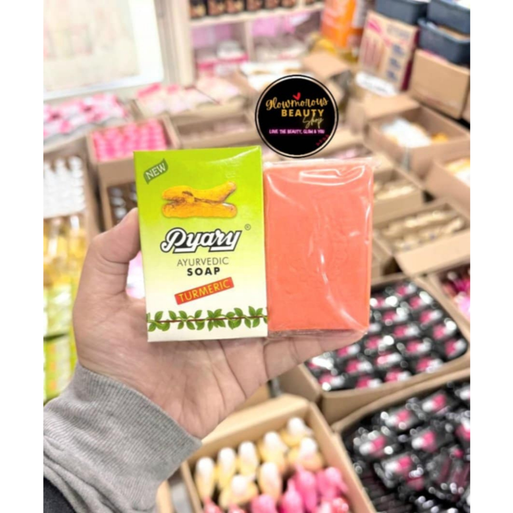 ORIGINAL PYARY AYURVEDIC TURMERIC SOAP | Shopee Philippines
