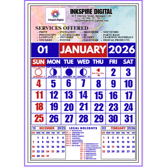 2026 Commercial Wall Calendar | Business & Office Calendar ...