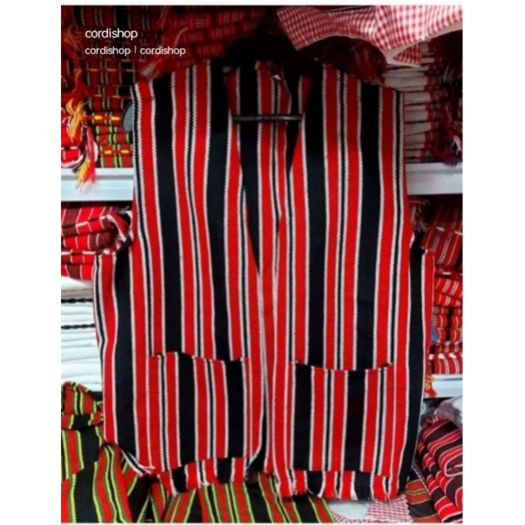 Chaleco/Vest Ibaloi Ethnic Attire For Men Kids and Adult | Shopee ...