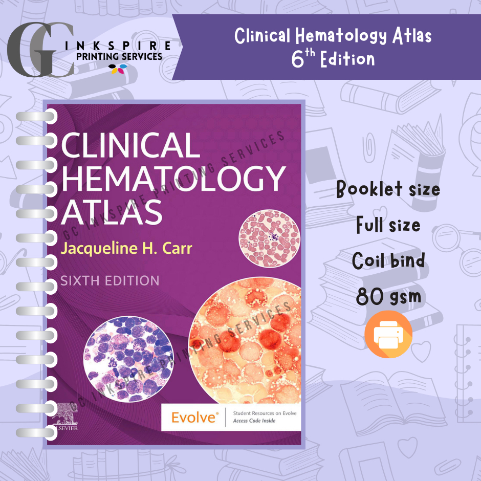 Clinical Hematology Atlas 6th Edition | Shopee Philippines