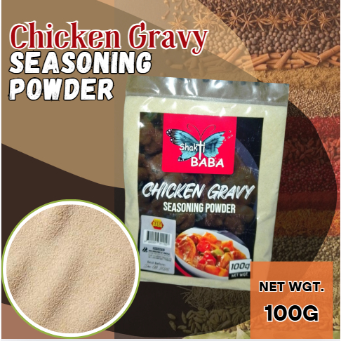 Chicken Gravy Seasoning Powder Mix 100g | Shopee Philippines