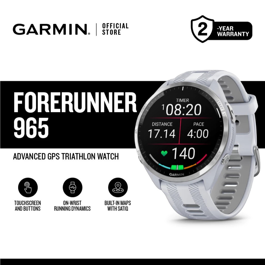 Garmin Forerunner 965, Running Fitness Gps Smartwatch, For Runners ...