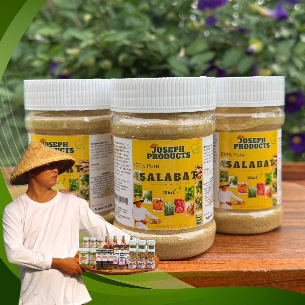 PURE SALABAT 12n1 Granulated Herbal Drink 100% NATURAL (200 Grams ...