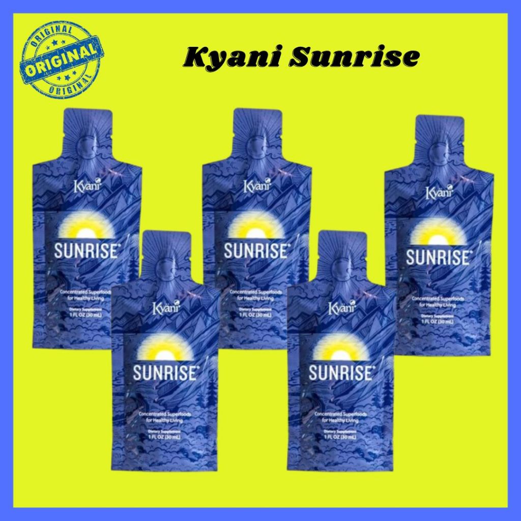 [5 SACHETS] ORIGINAL KYANI SUNRISE COMPLETE NUTRITIONAL SPECTRUM ...