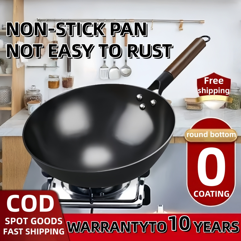 Kitchen non-stick frying pan 32/34/36 cm stove/induction cooker frying ...
