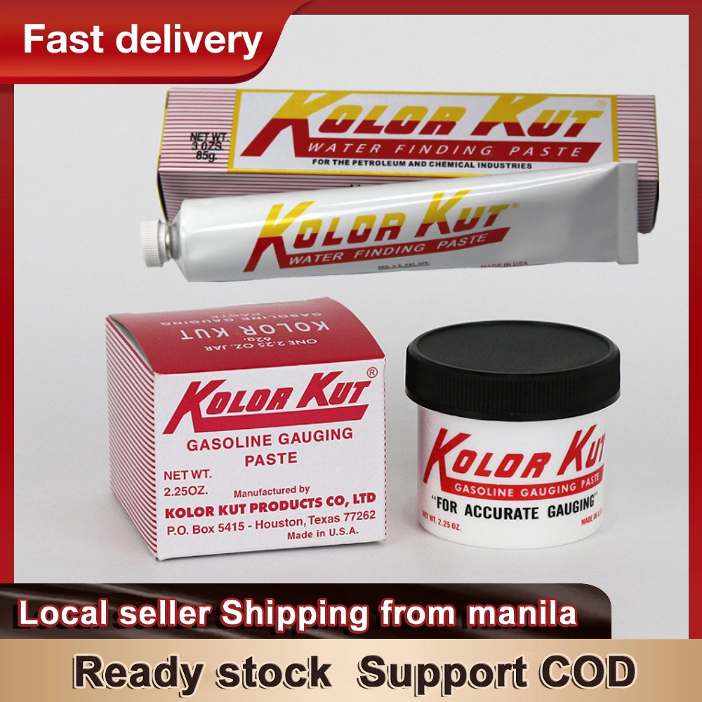 KOLORKUT Water Finding Paste Gasoline Guaging Paste Kolor Kut Gasoline ...