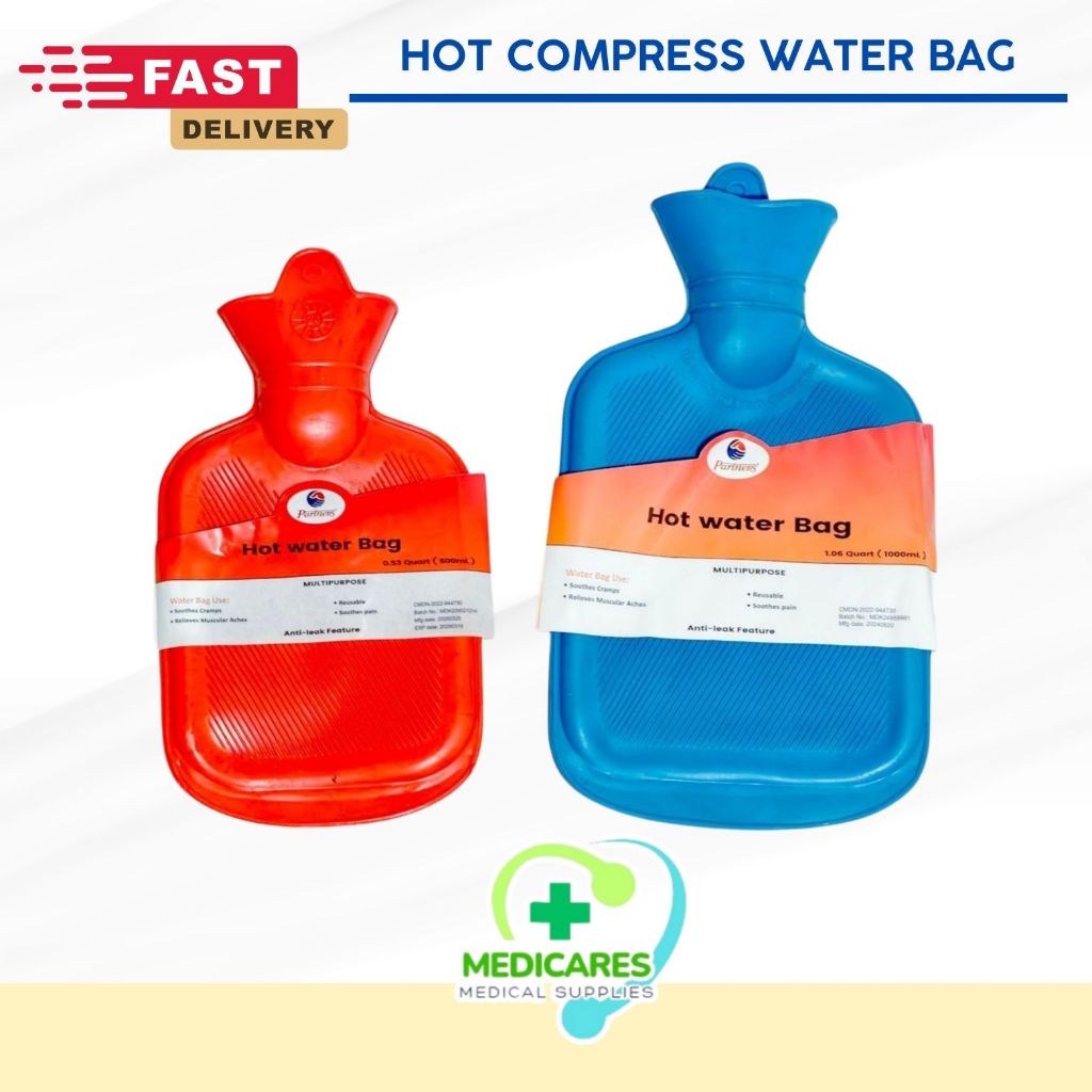 HOT WATER BAG HOT COMPRESS 500ML & 1000ML | Shopee Philippines