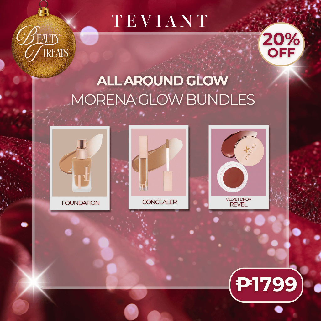 ALL AROUND GLOW - MORENA GLOW BUNDLES | TEVIANT BEAUTY TREATS | Shopee ...