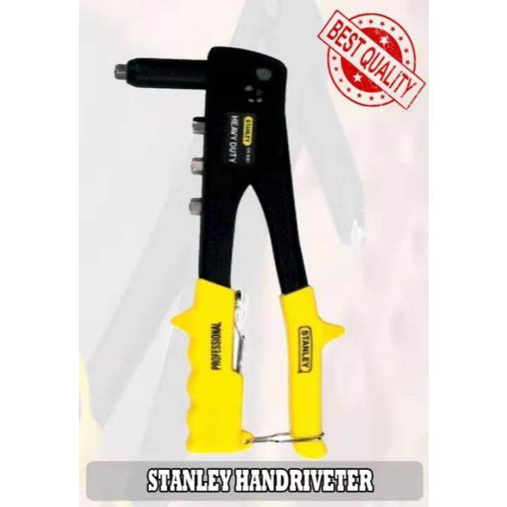 【Stanley】Hand Riveter Tool - Professional Manual Rivet Gun for Metal ...