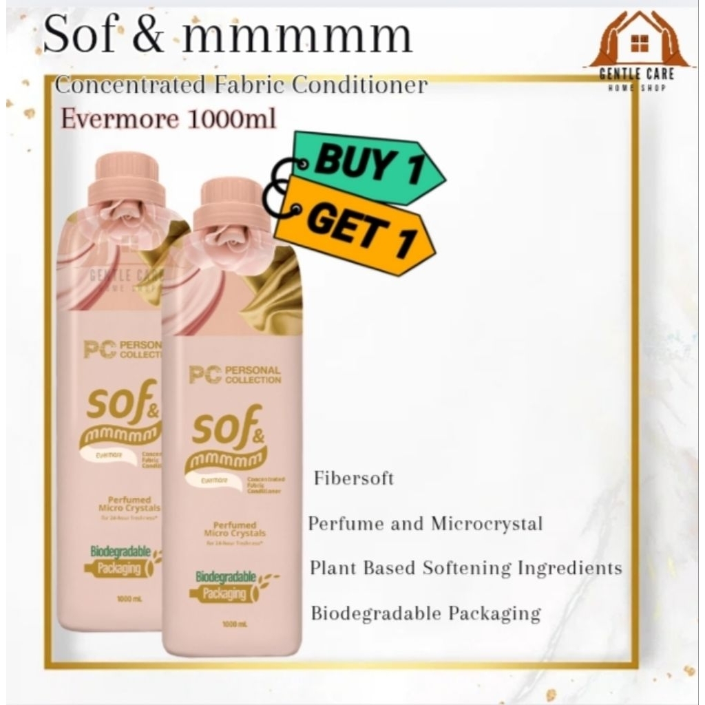SOF & MMM EVERMORE BUY 1 TAKE 1 FABRIC CONDITIONER | Shopee Philippines