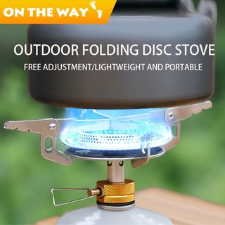 Outdoor Cooking Blue Flame Mini Folding Camping Stove Stainless steel ...