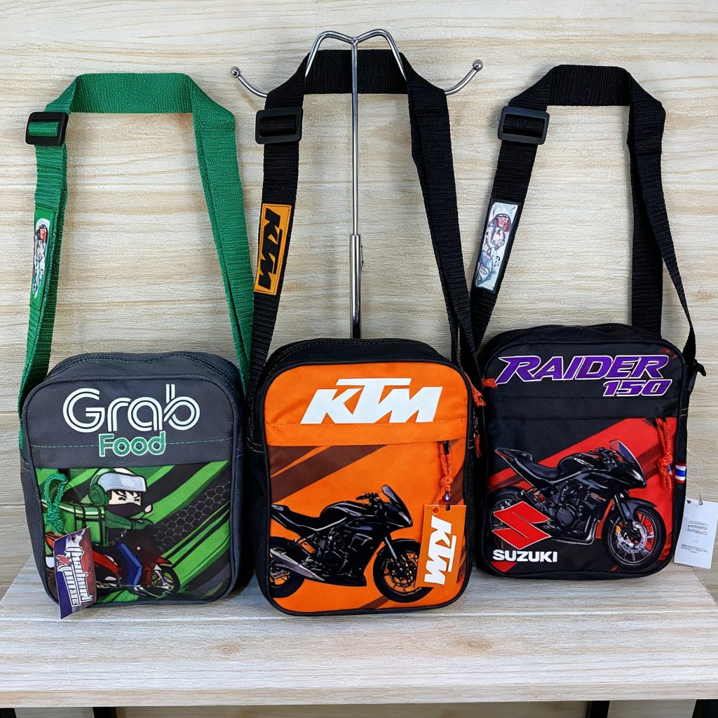 JRP Motorcycle Sling Bag for Riders, Waterproof Crossbody Bag, RFID ...