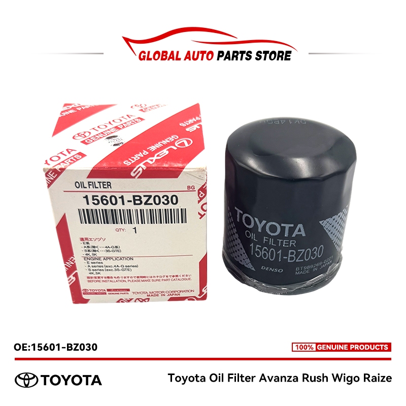 Toyota Oil Filter 15601-BZ030 Toyota Avanza Wigo Raize Rush (all ...