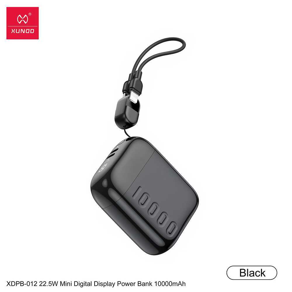 Xundd XDPB-012 22.5W Mini Digital Display Power Bank 10000mAh Portable ...