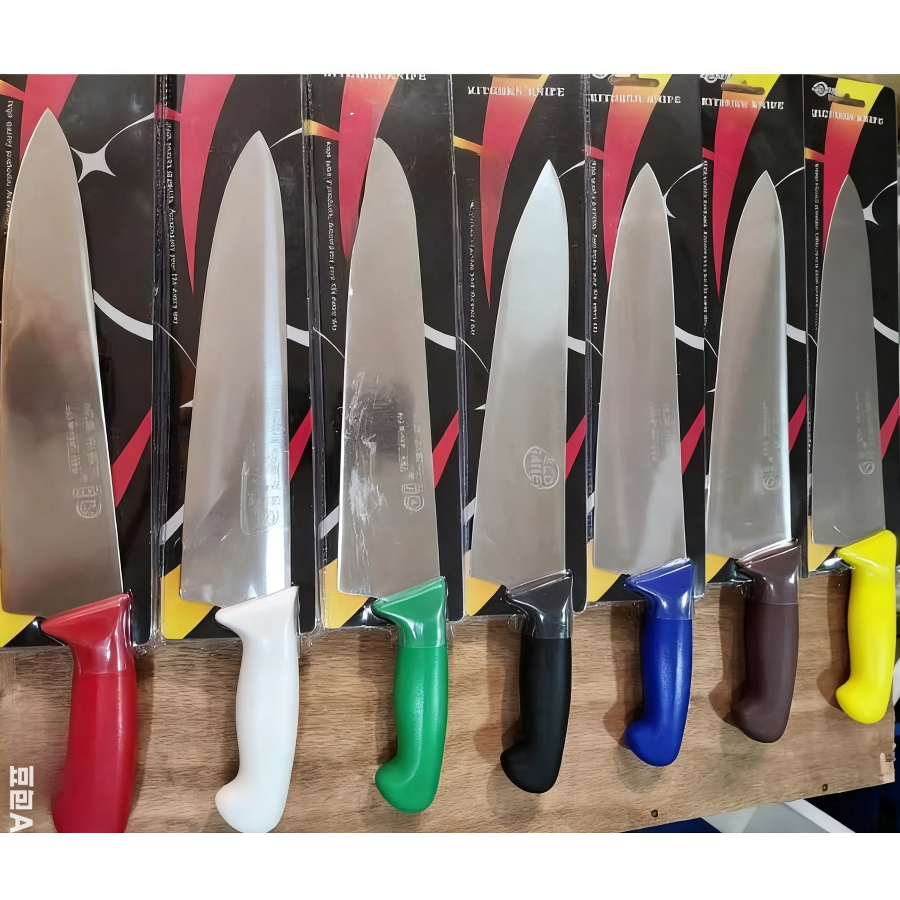Bestseller 2025 10 Inch Chef knife color coded handle 4CR15MOV ...