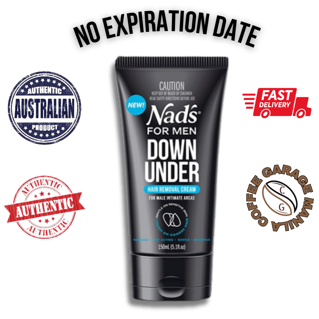 Nad's For Men Down Under Hair BIKINI AREA HAIR Removal Cream 150mL ...
