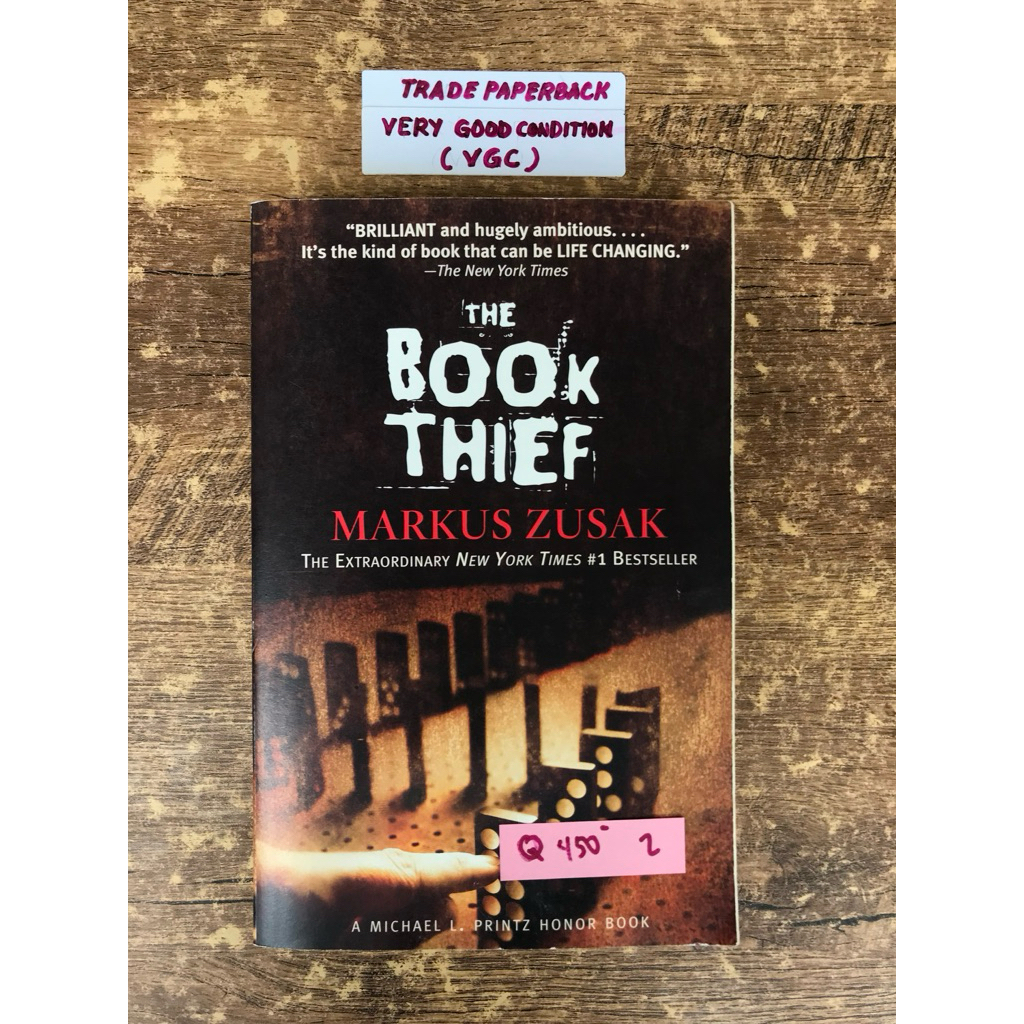 THE BOOK THIEF by Markus Zusak literature bestseller books | Shopee ...