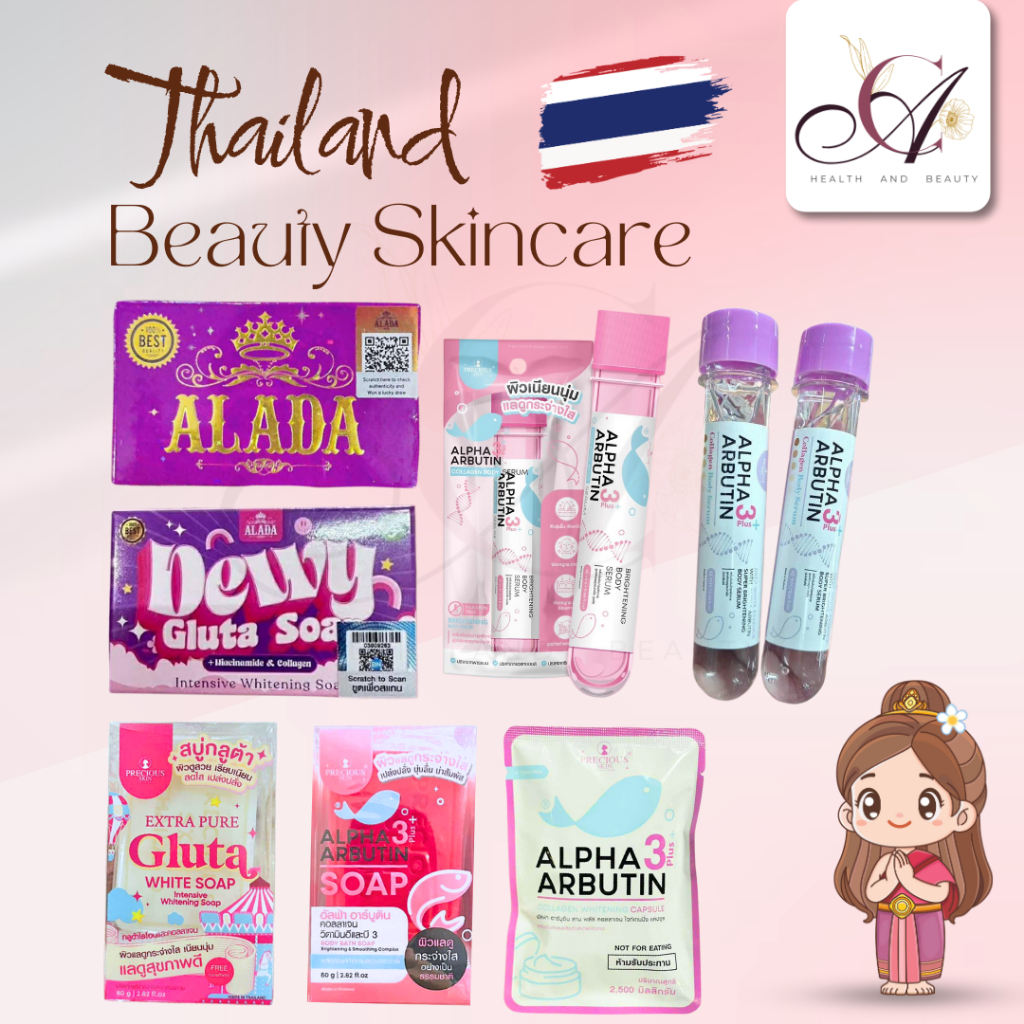 THAILAND SKINCARE | ALADA SOAP | DEWY | EXTRA PURE GLUTA SOAP | ALPHA ...