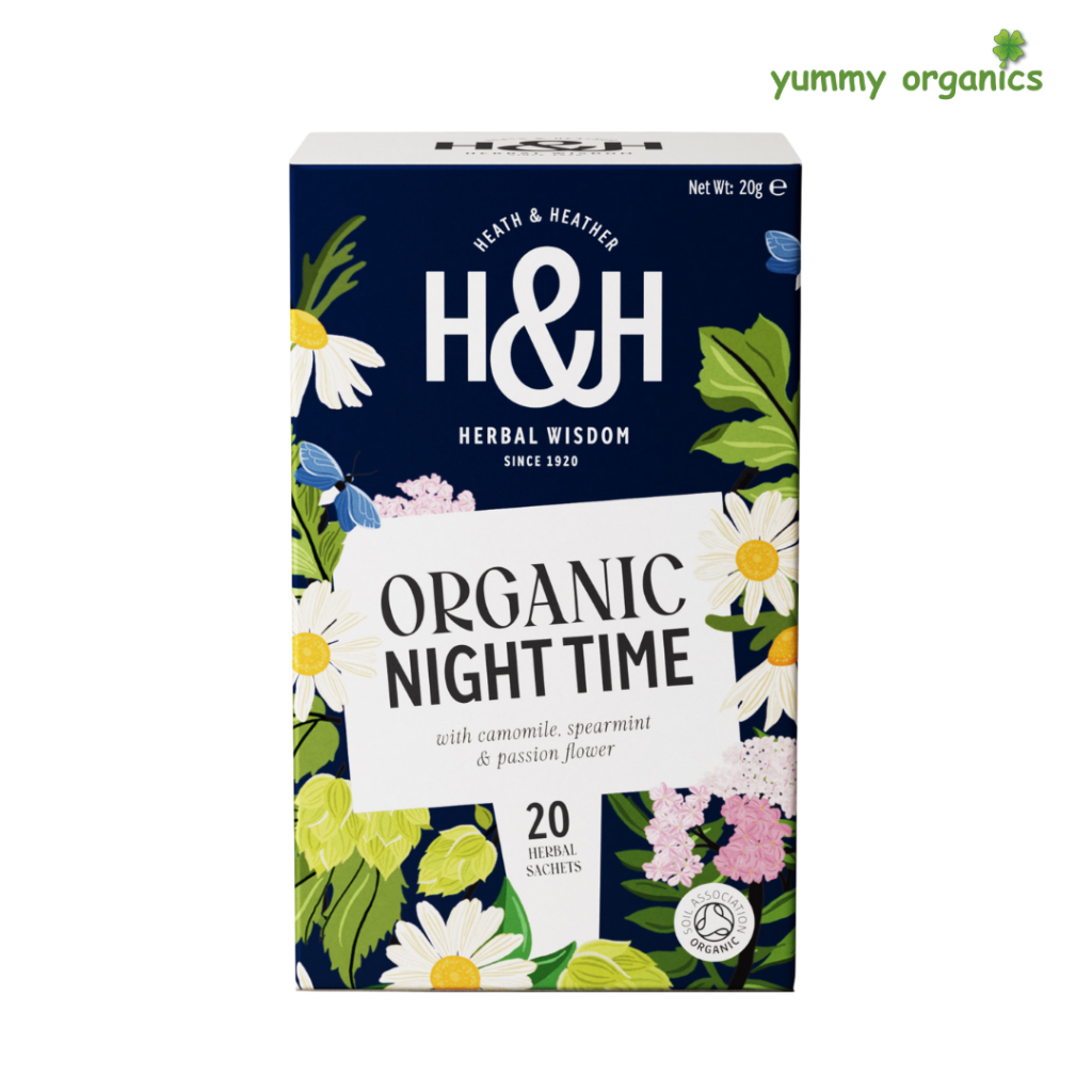 HEATH & HEATHER ORGANIC NIGHT TIME 20 TEA BAGS | Shopee Philippines