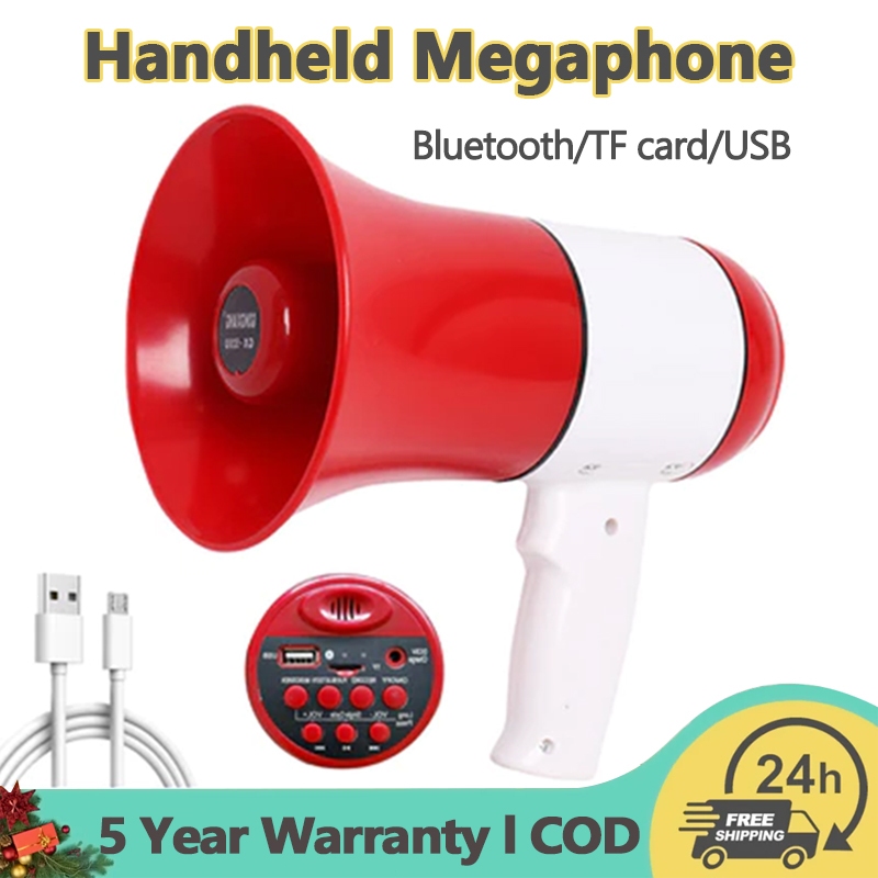 Portable Speaker Handheld Megaphone 3.7V 20W 240s Record Talk/Play ...