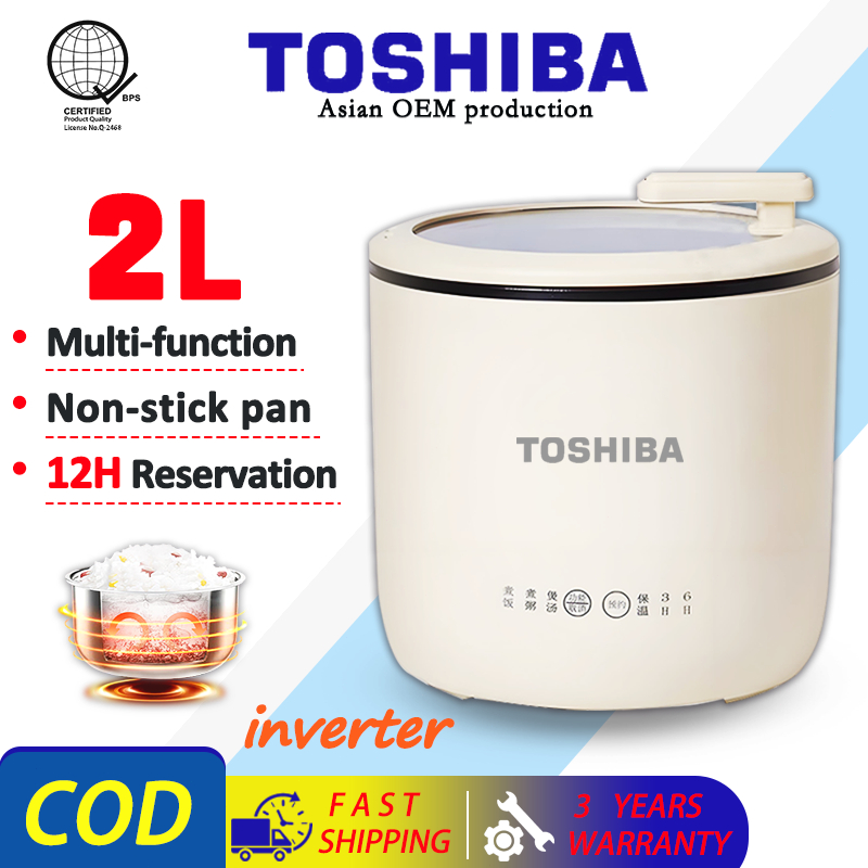 Multifunction 2L Rice Cooker Small Non-stick Pan Intelligent Fixed Time ...