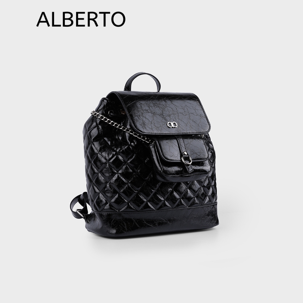 ALBERTO Women's Cery Quilted Backpack | Shopee Philippines