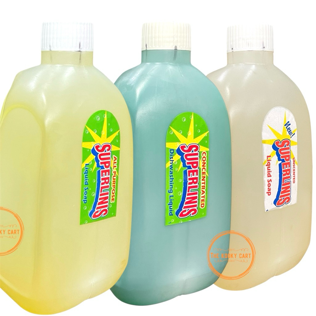 Superlinis Dishwashing Liquid Soap All Purpose / Concentrated Super ...