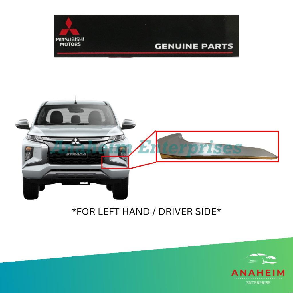 Mitsubishi L200 Triton Strada 2019 - 2023 Bumper Garnish Lower Front ...