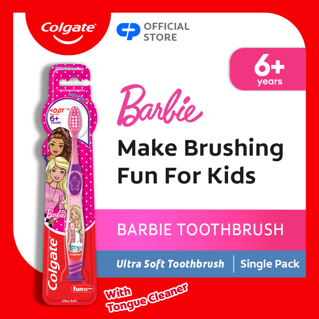 Colgate Kids (6+ Years) Toothbrush Barbie