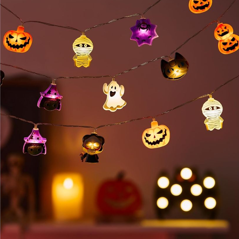 Halloween String Lights Decoration 2M 10LED Design Creative Light ...