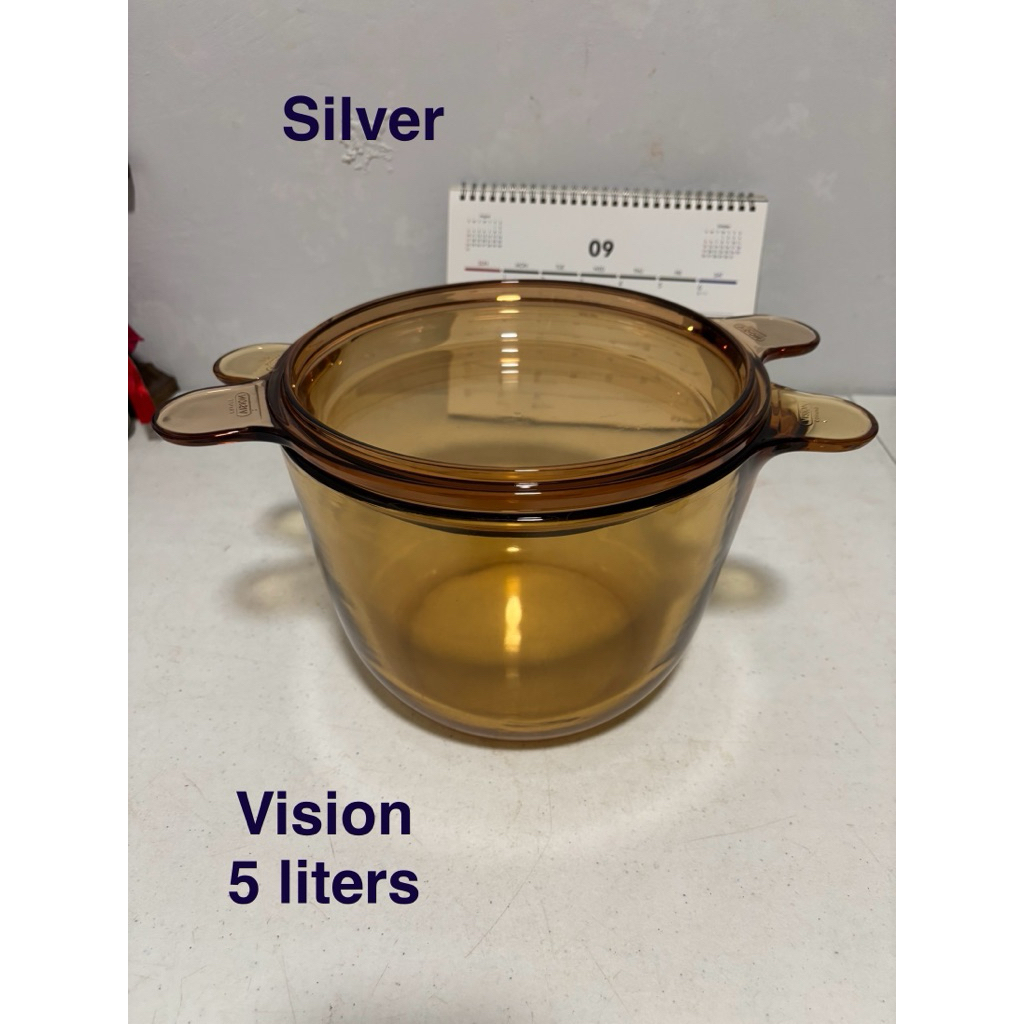 Vision cookware 5 liters (silver) | Shopee Philippines
