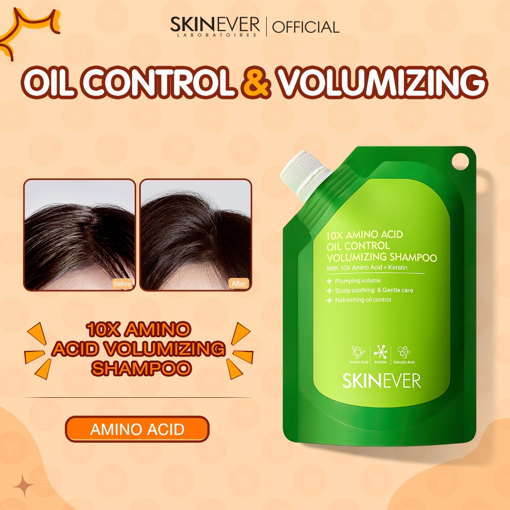 SKINEVER Oil-Control Volumizing Shampoo 200ml 10X Amino Acid Gently ...