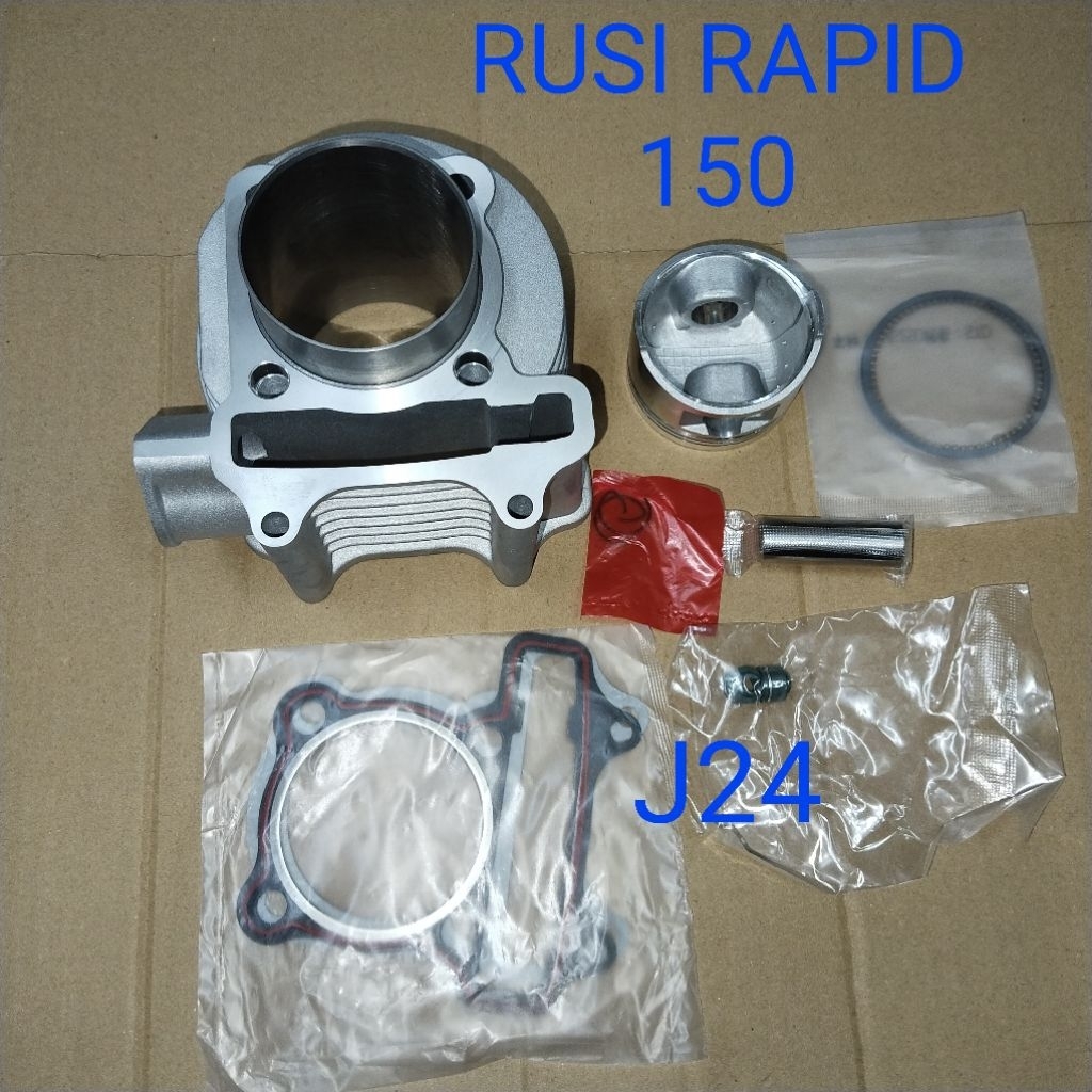 RUSI RAPID 150 CYLINDER BLOCK KIT ASSEMBLY STANDARD | Shopee Philippines