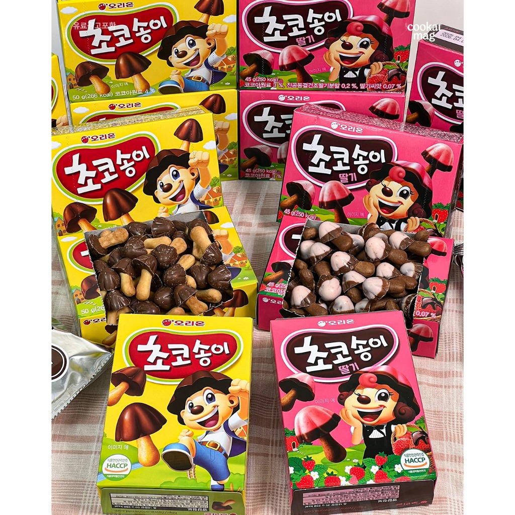 ORION CHOCO SONGI CHOCOLATE 50G /// ORION CHOCO SONGI STRAWBERRY 45G ...