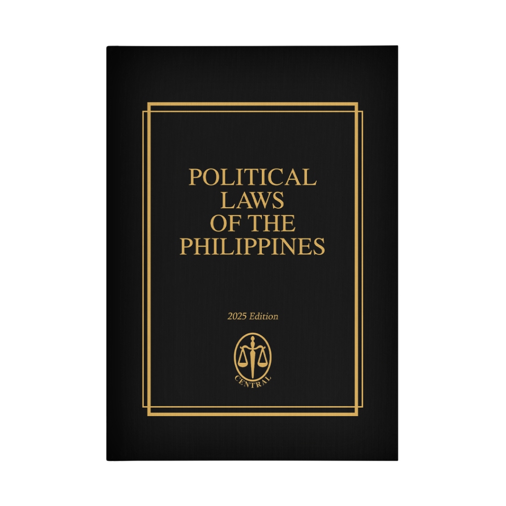 Political Laws of the Philippines (Lawyer’s Edition) (2025) by CBSI ...