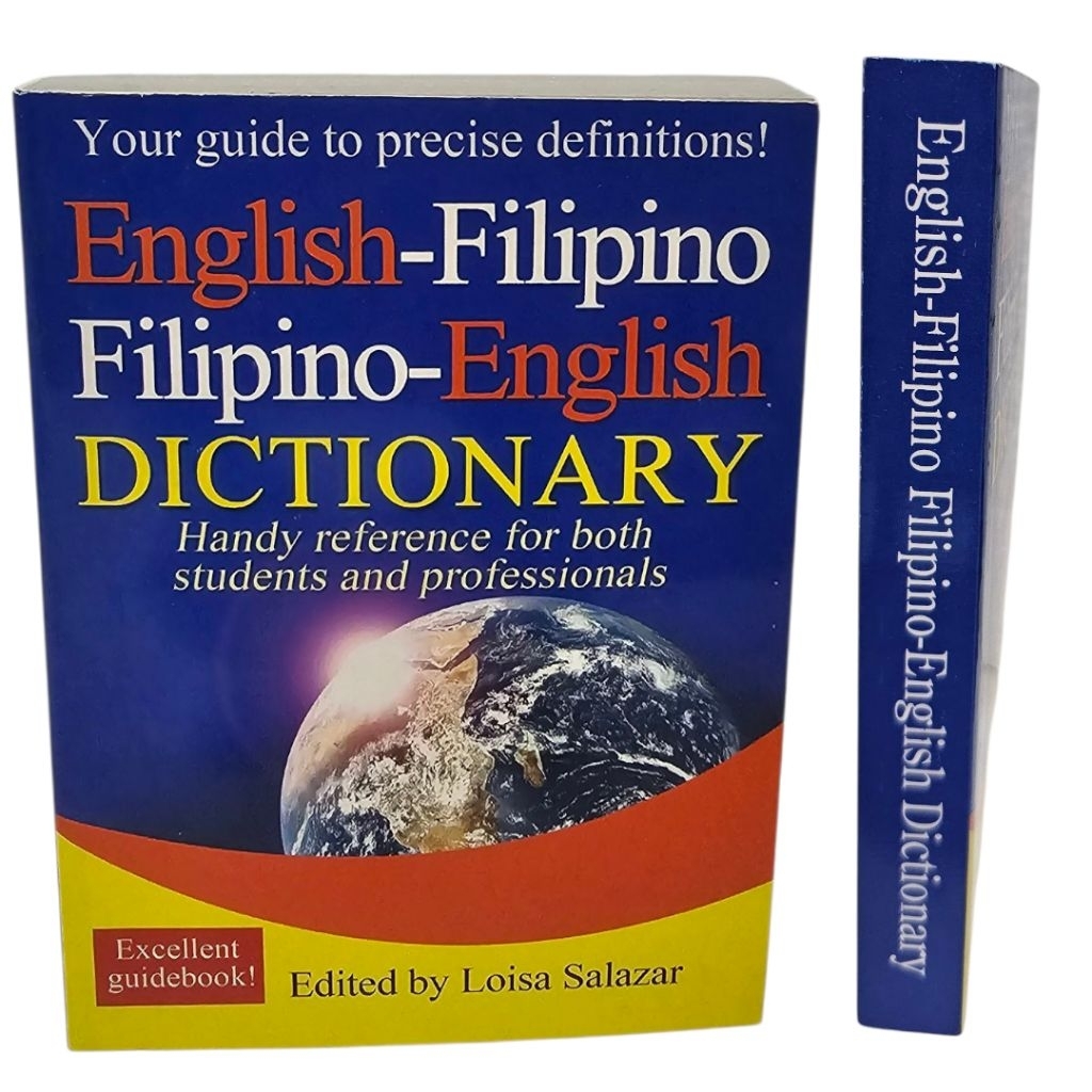 English-Filipino/ Filipino-English Jumbo Dictionary | Shopee Philippines